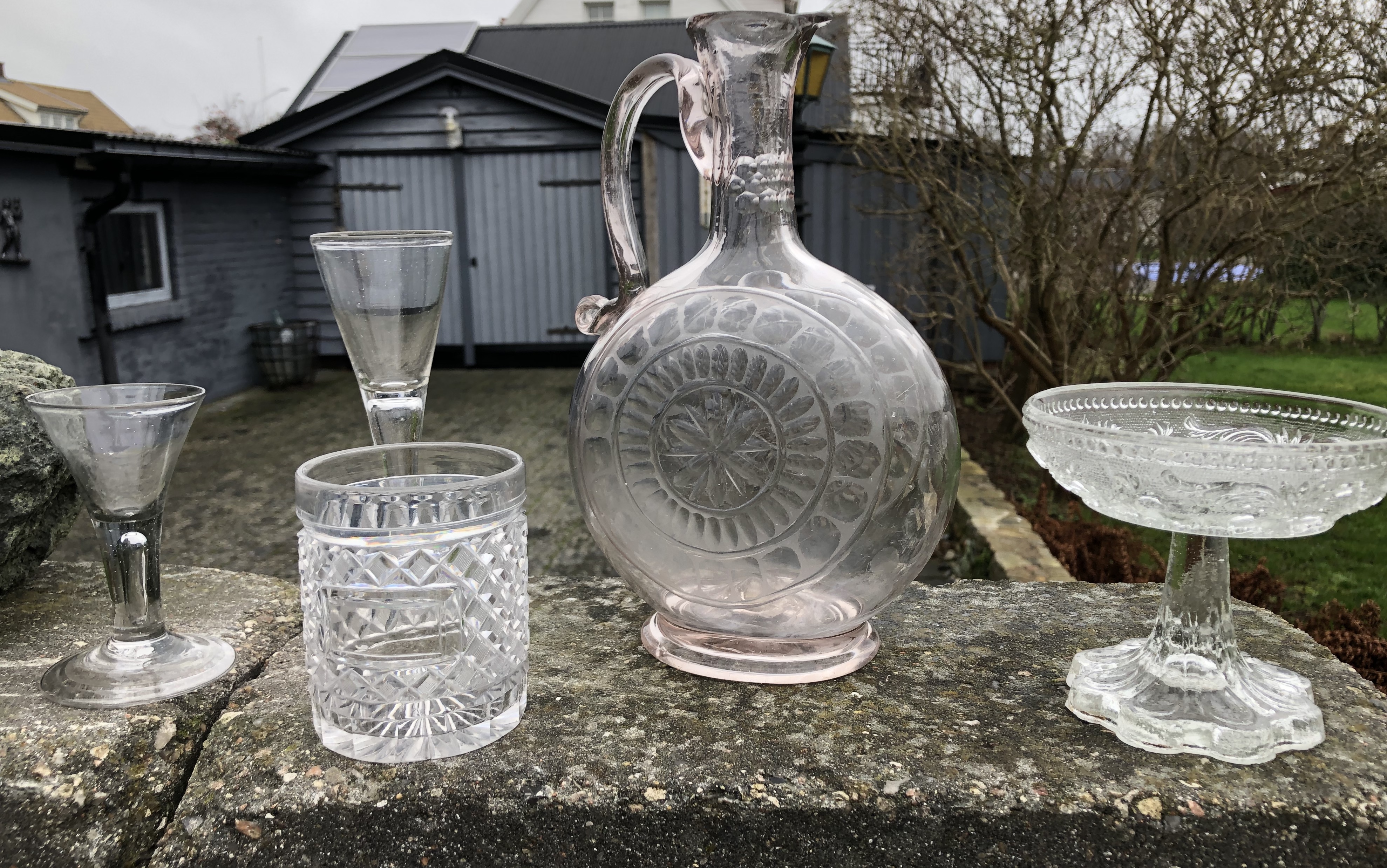 Gammalt glas | Jons Antik AB